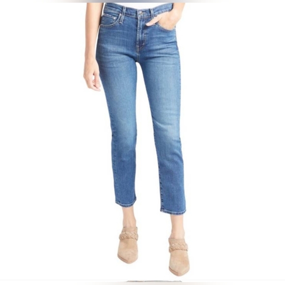 Edwin | Jeans | Edwin Elin Straight Crop Vibe High Rise Jeans | Poshmark